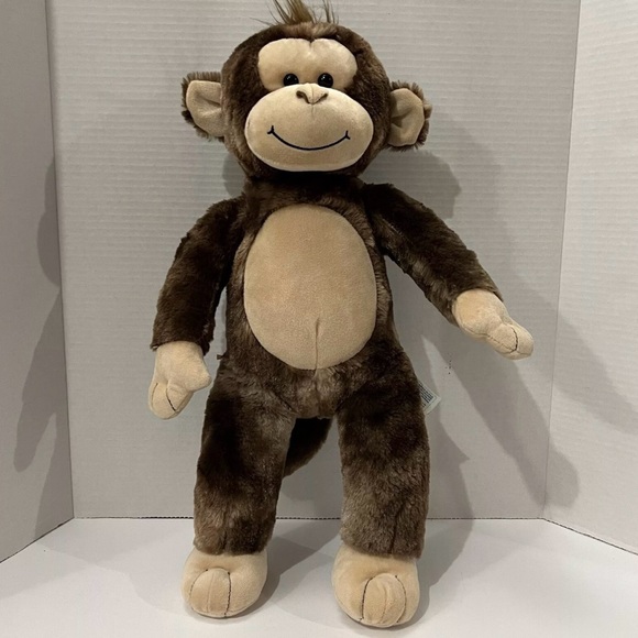 Toys | Build A Bear Stuffed Smiley Monkey 19 Soft Toy Plush Retired ...